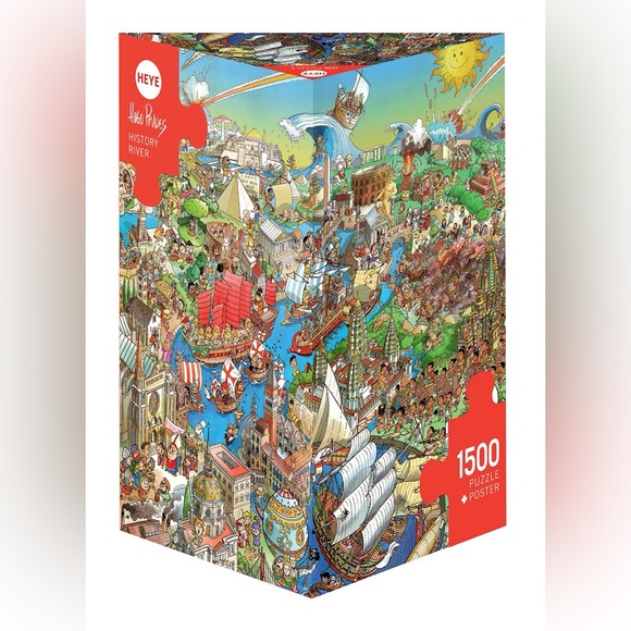 Toys | History River 150pc Jigsaw Puzzle By Heye | Poshmark